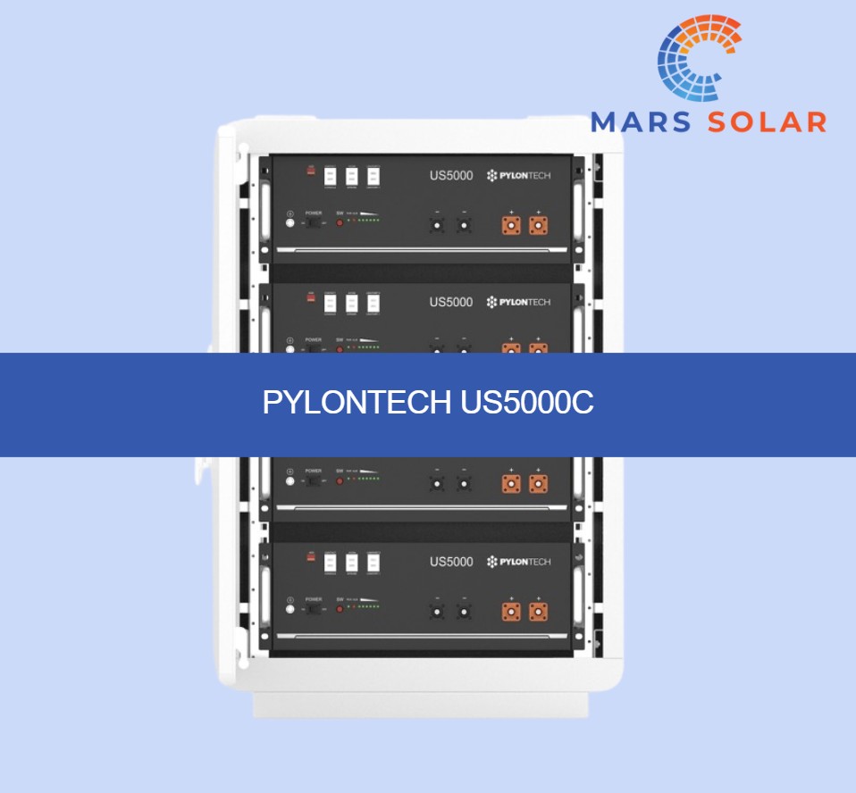 Pylontech US5000C - Rack Batterij - Mars Solar